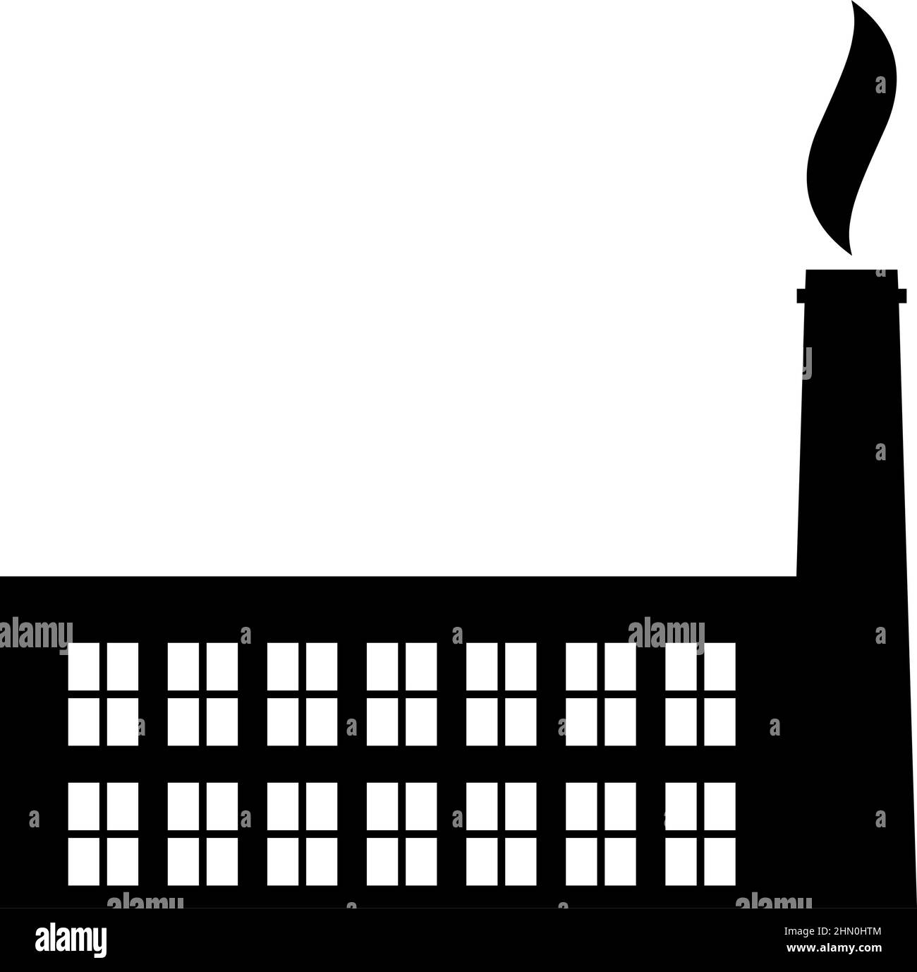 Plant Factory icon black color vector illustration image flat style ...