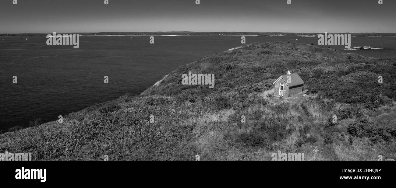 Seguin Island Light Station Stock Photo - Alamy