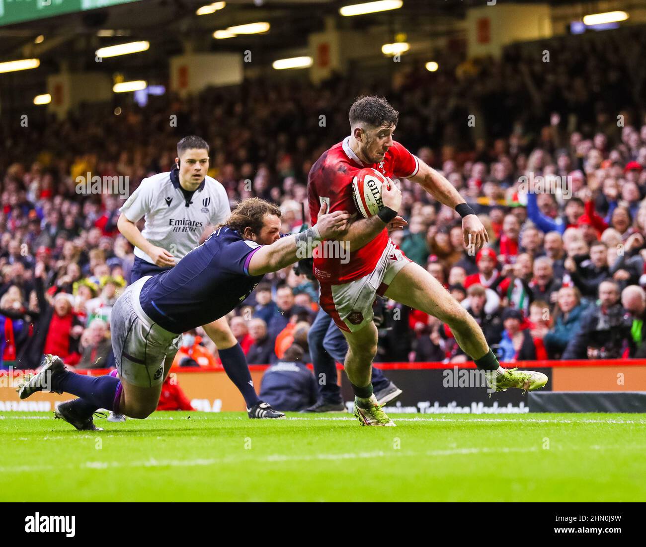 Scotland wales six nations 2022 hi-res stock photography and images - Alamy