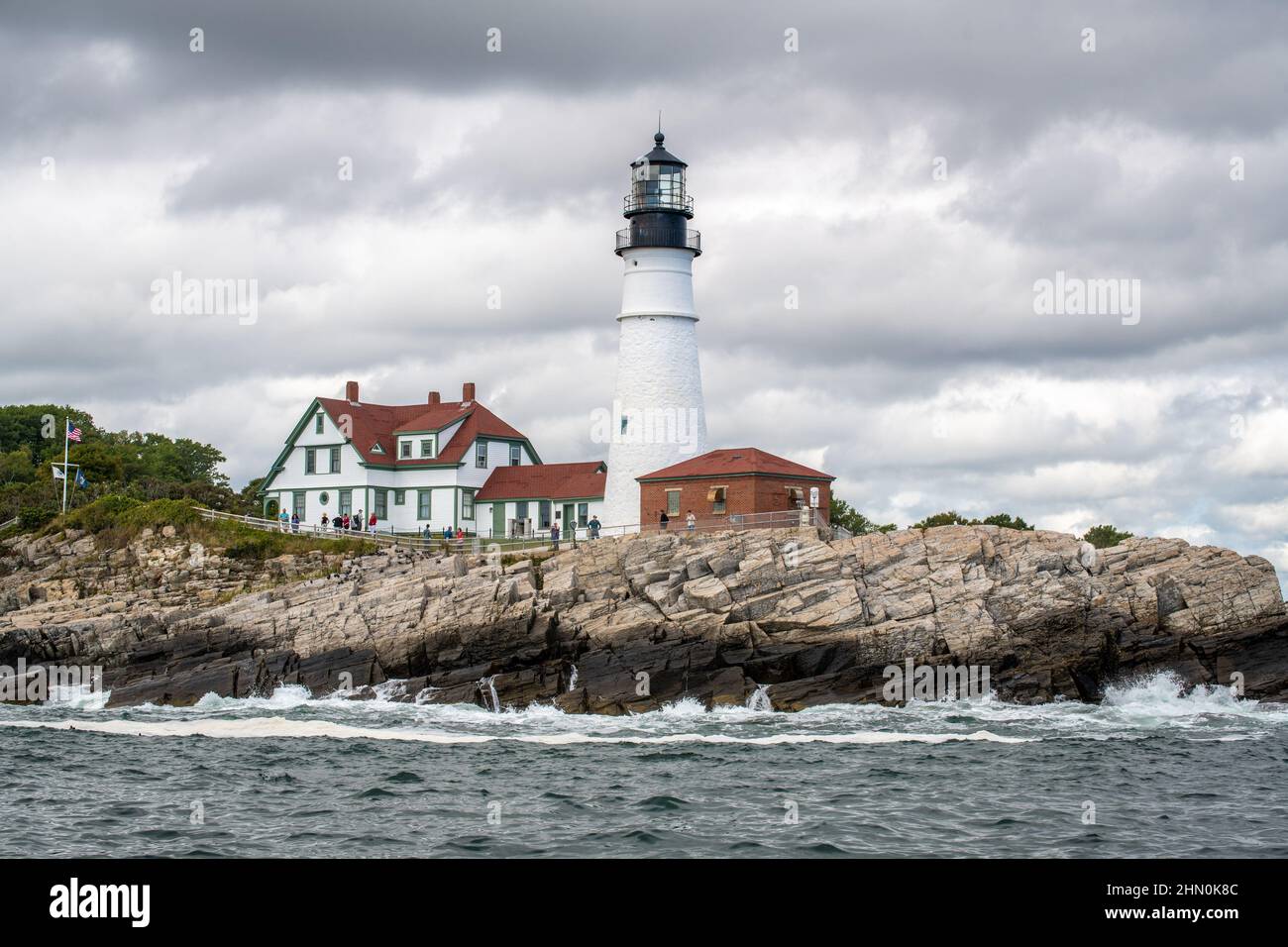Portland Head Light Maine coast Stock Photo - Alamy