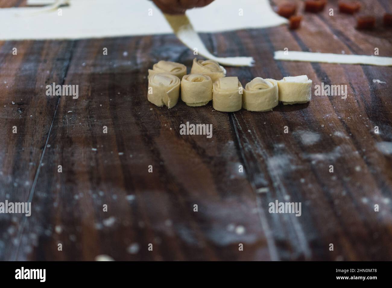 Making cheese in a traditional workshop Stock Photo - Alamy