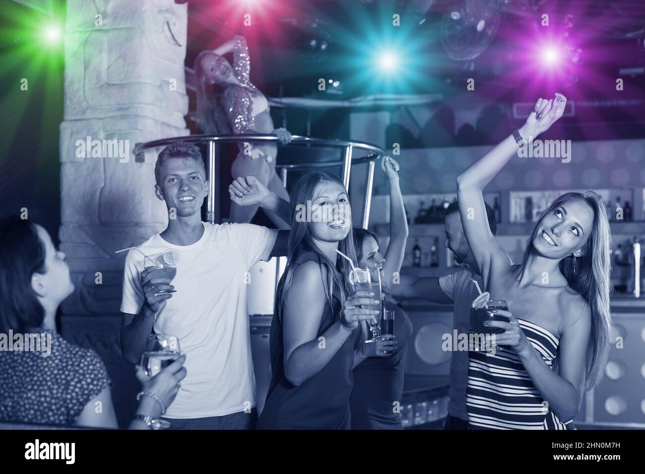People club bar clubbing motion hi-res stock photography and images - Alamy