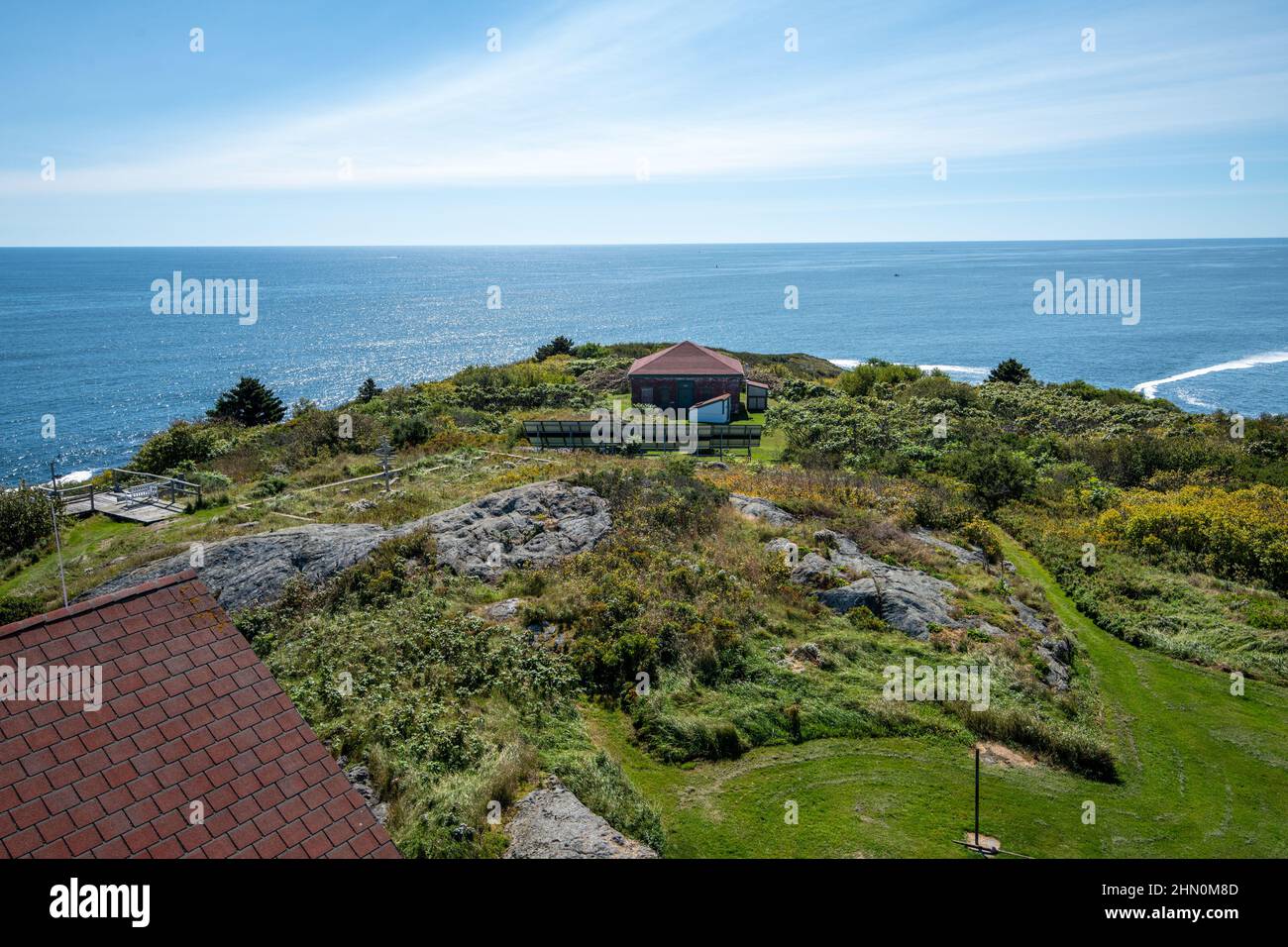 Seguin island lighthouse hi-res stock photography and images - Alamy