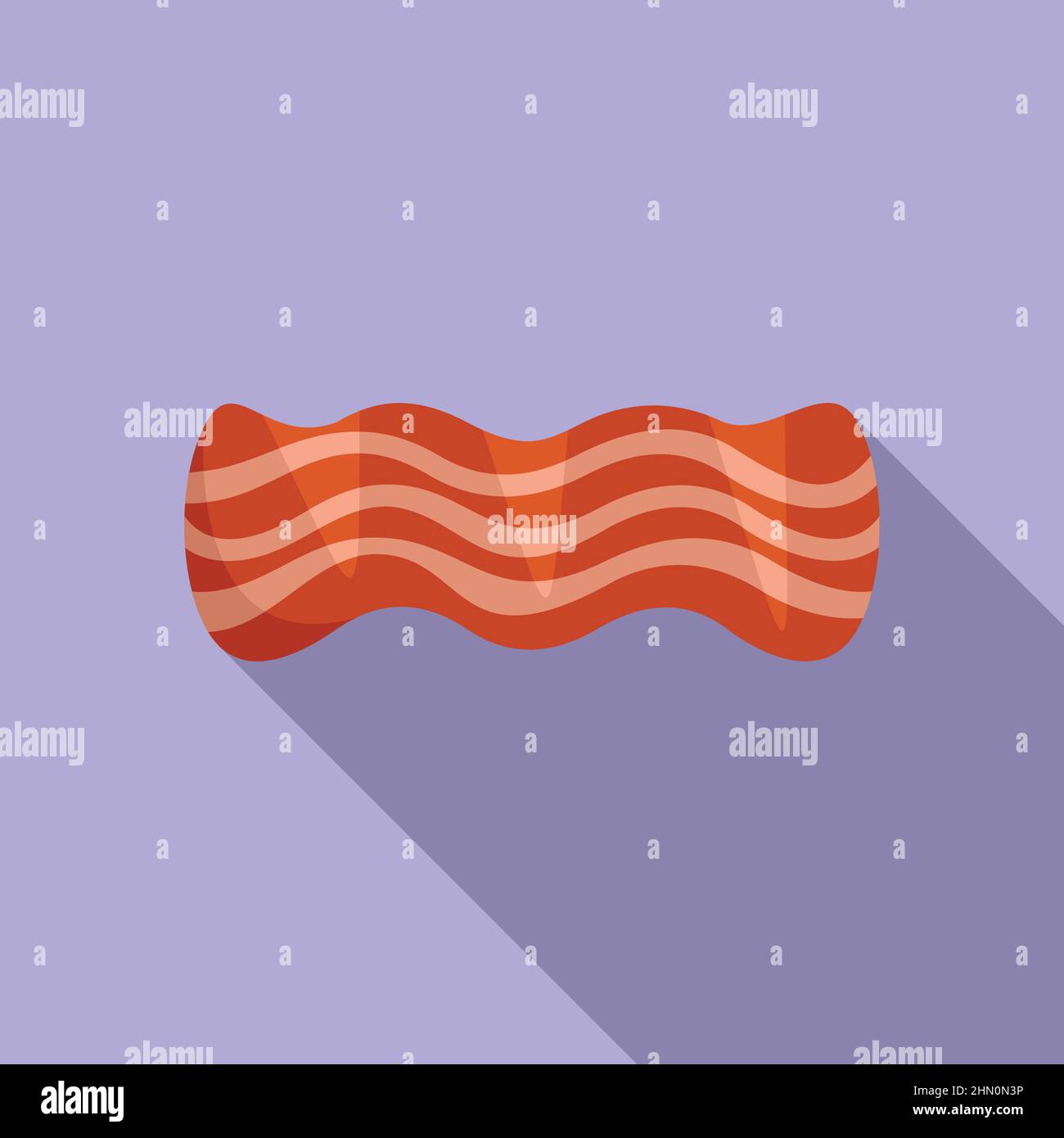 Thick bacon Stock Vector Images - Alamy