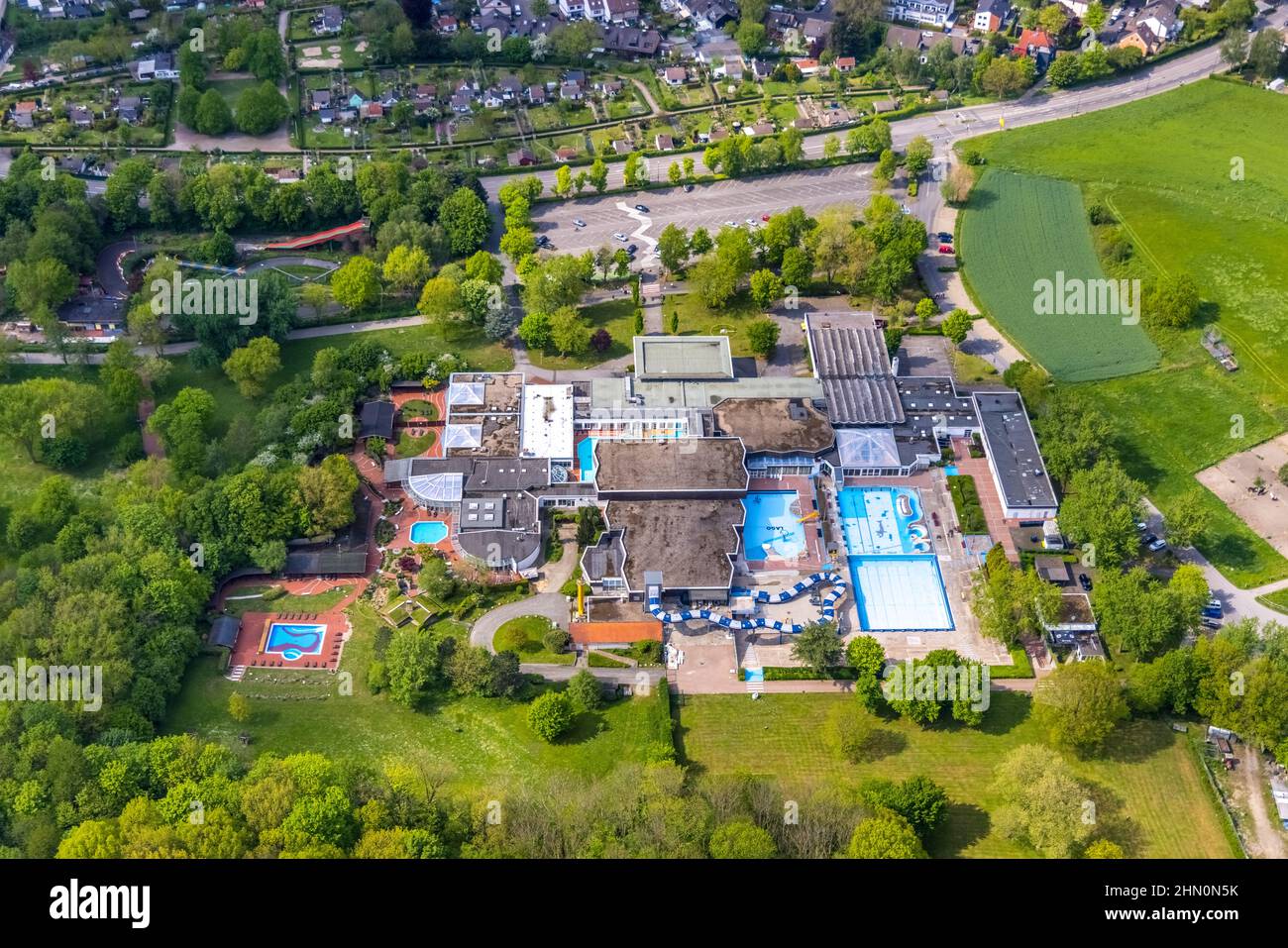 Lago die therme im revierpark gysenberg hi-res stock photography and ...