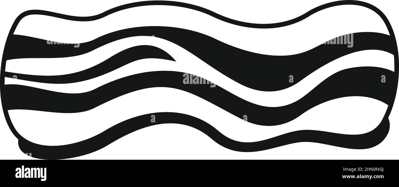 Streaky bacon egg Stock Vector Images - Alamy