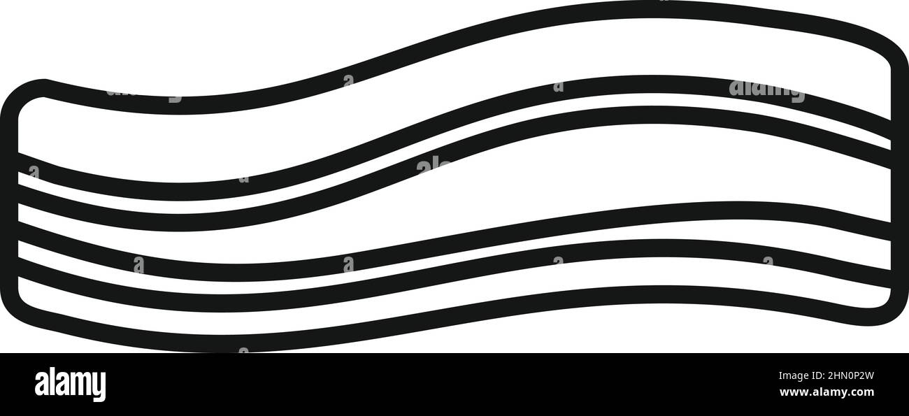 Raw sliced pork black Stock Vector Images - Alamy