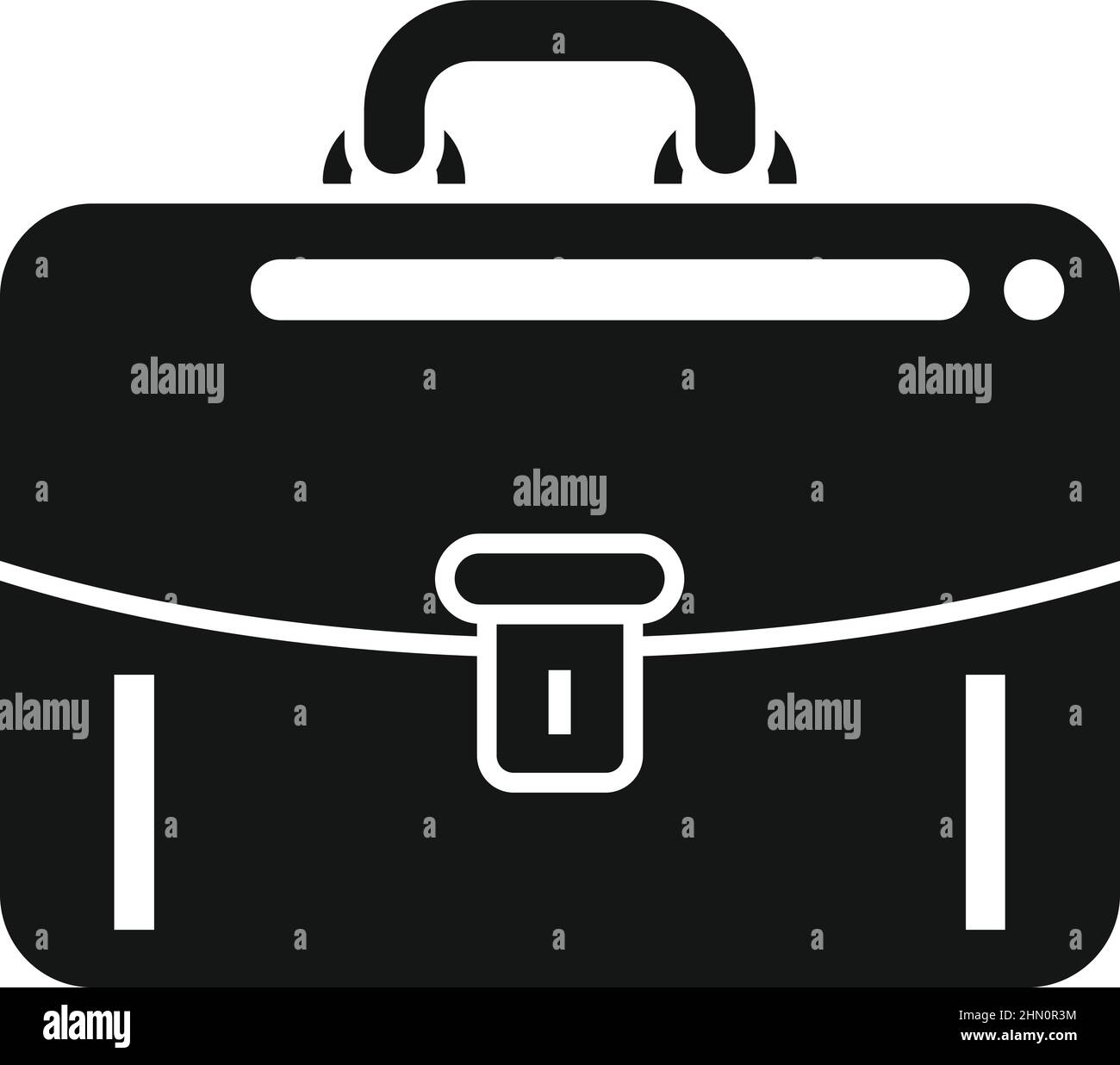Work briefcase icon simple vector. Case bag Stock Vector Image & Art ...