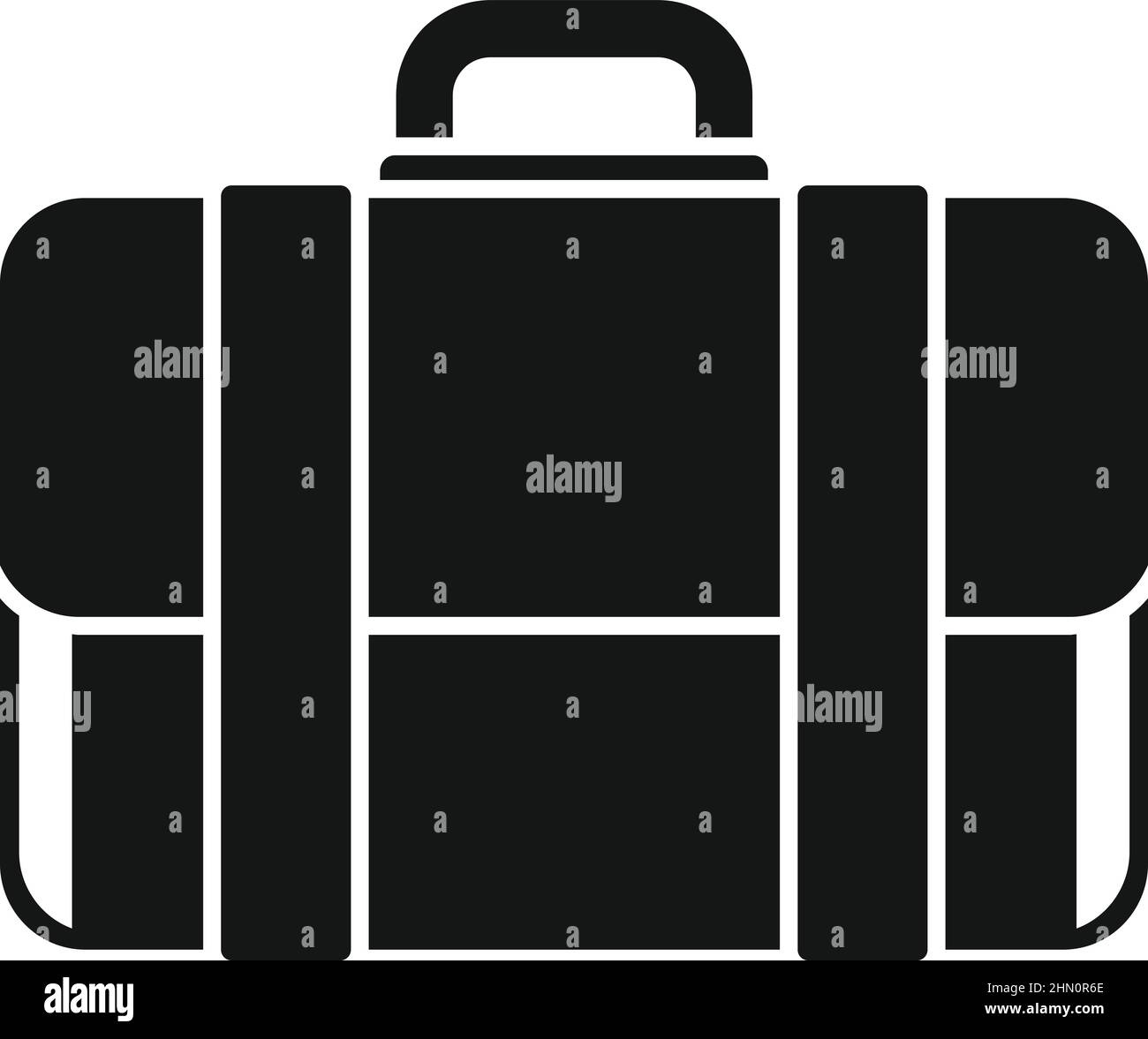 Briefcase icon simple vector. Work bag Stock Vector Image & Art - Alamy