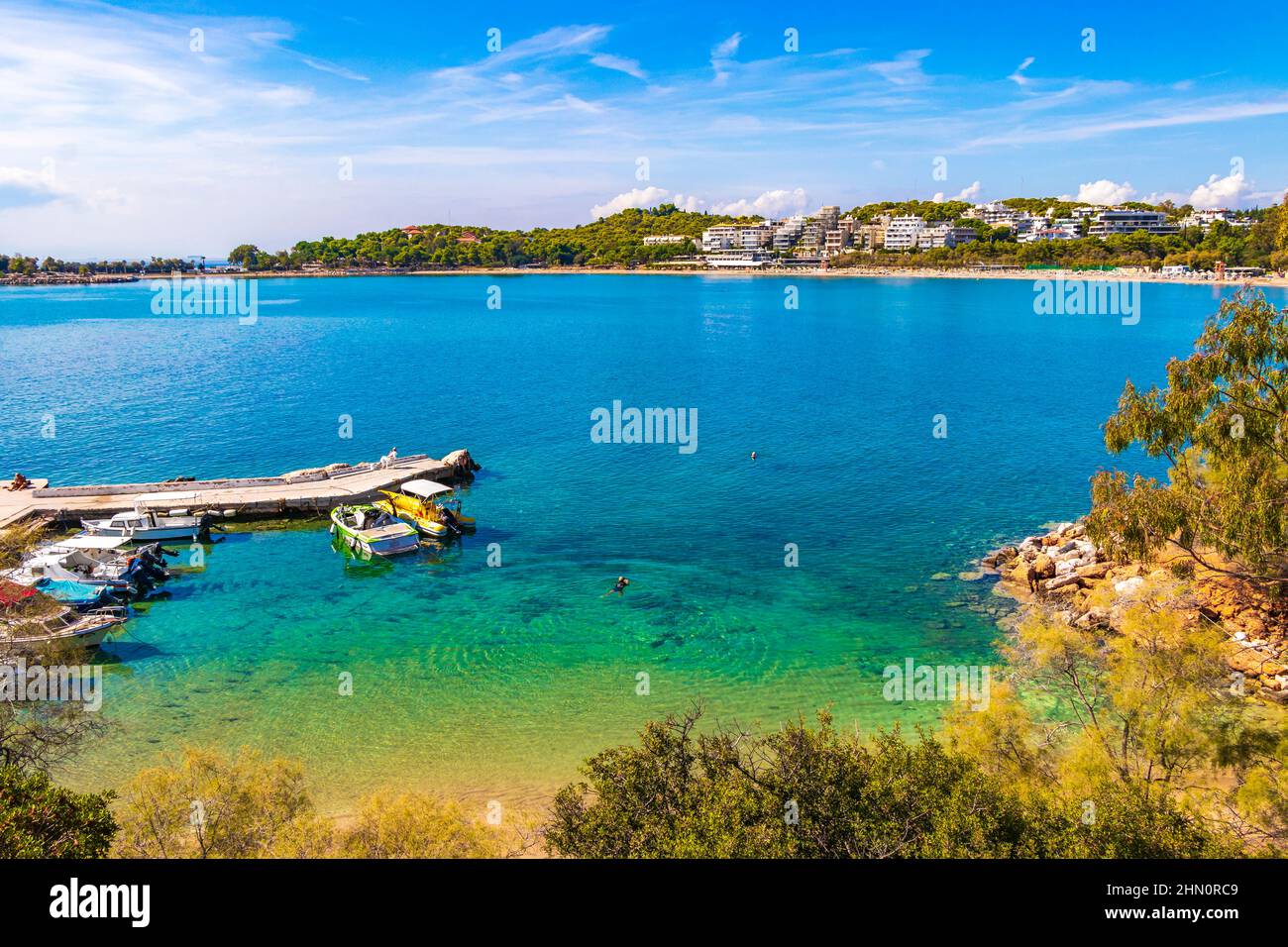 Voula beach athens hi-res stock photography and images - Alamy
