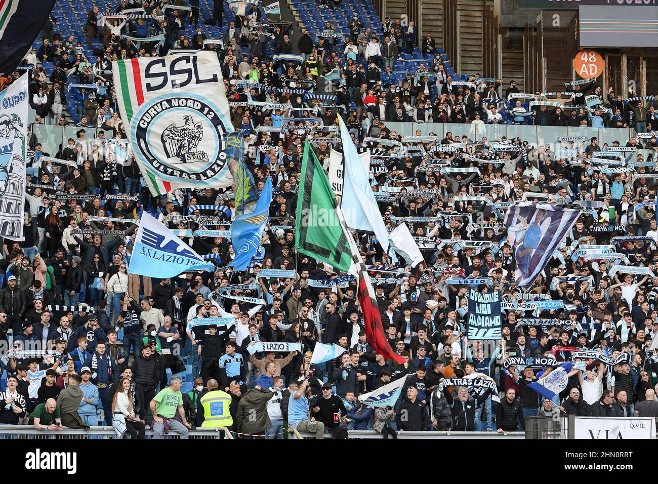 Supporters ss lazio hi-res stock photography and images - Alamy