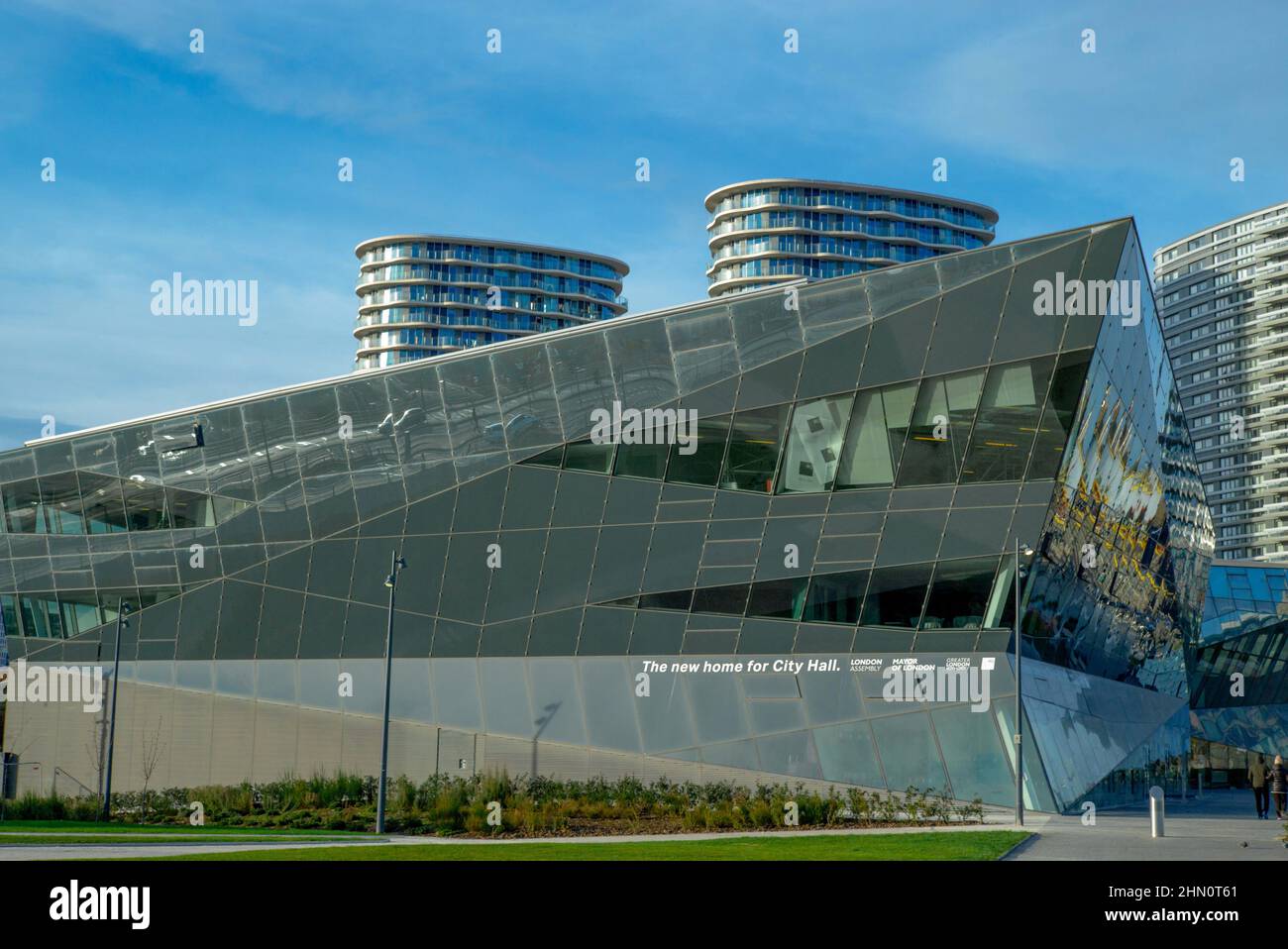 The Greater London Authority’s new City Hall named the Crystal located ...