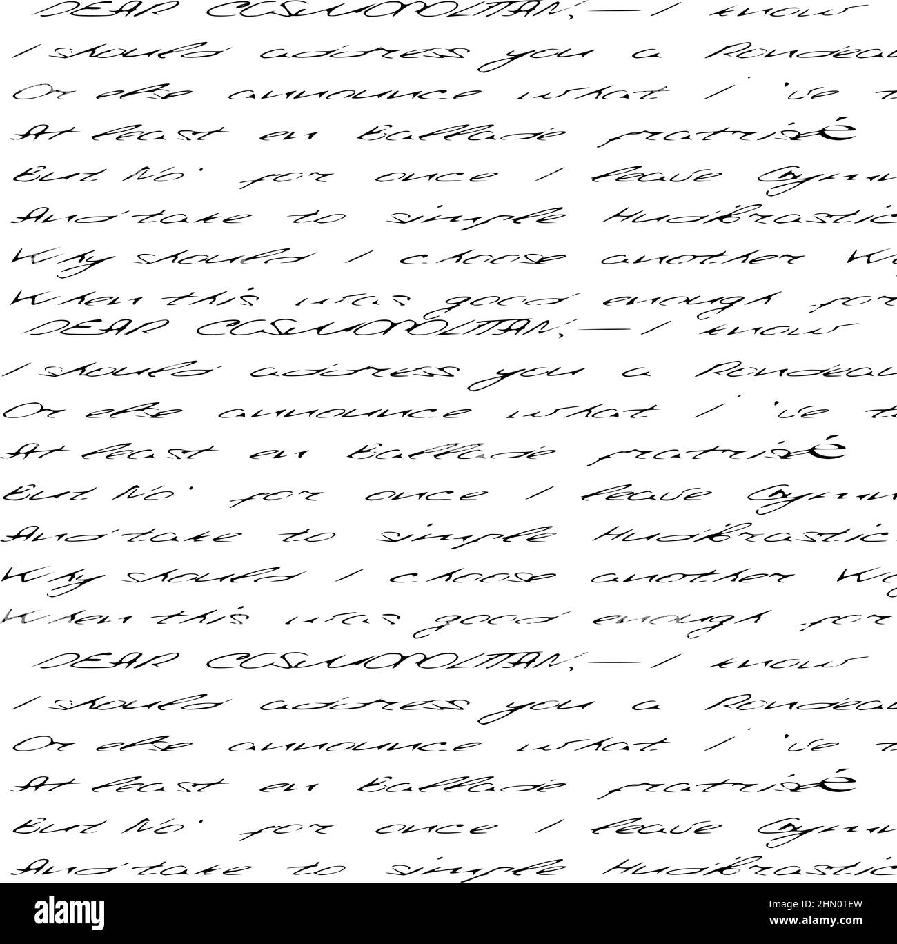 Abstract monochrome text.Vintage background of poems, poetry Stock ...