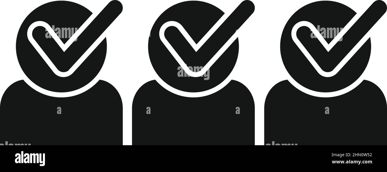 Work team icon simple vector. Business success Stock Vector Image & Art ...