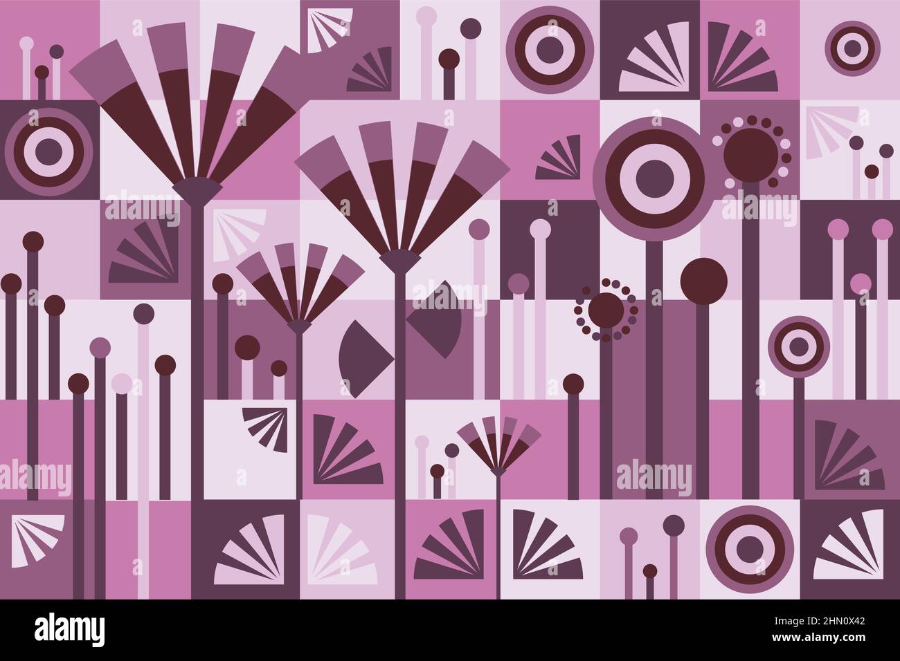 Seamless flat pattern eco Stock Vector Images - Alamy