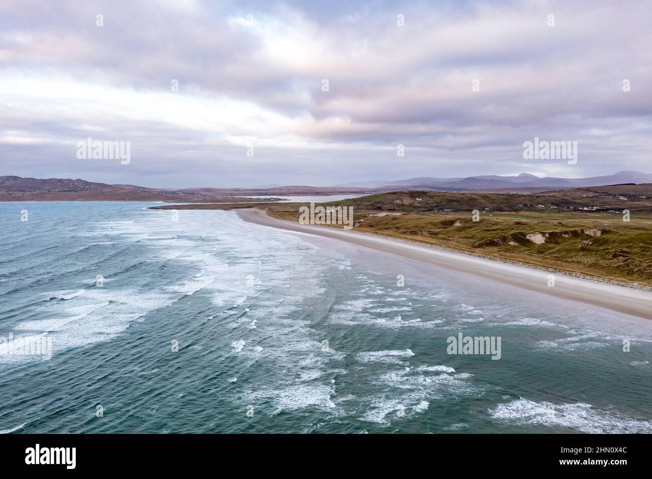Grianan of Aileach ring fort, Donegal - Ireland Stock Photo - Alamy