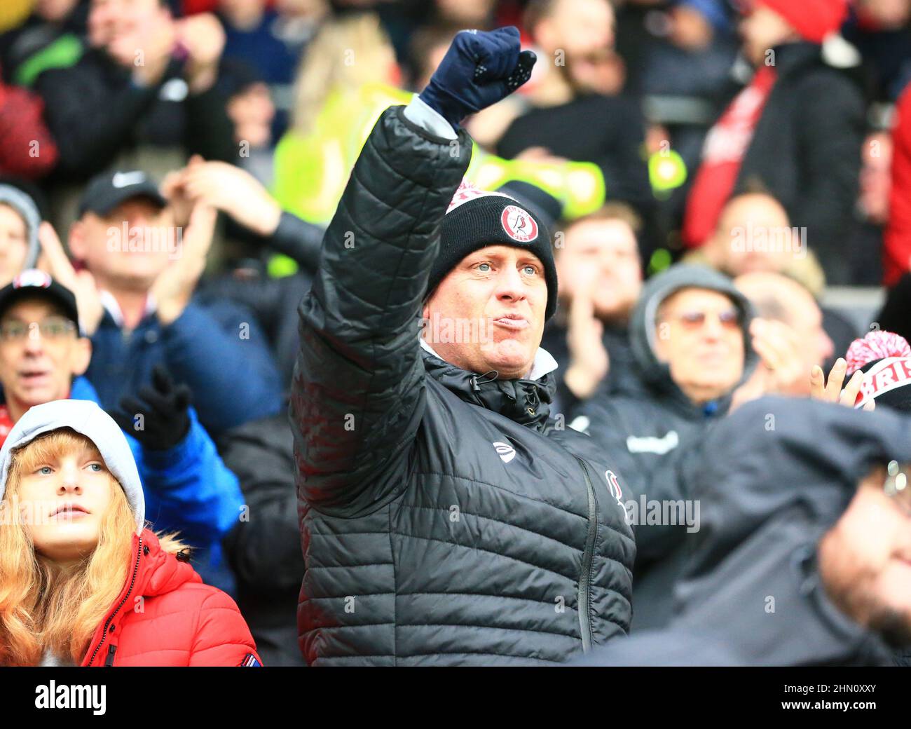 13th February 2022 ; Swansea.com stadium, Swansea, Wales; Championship ...