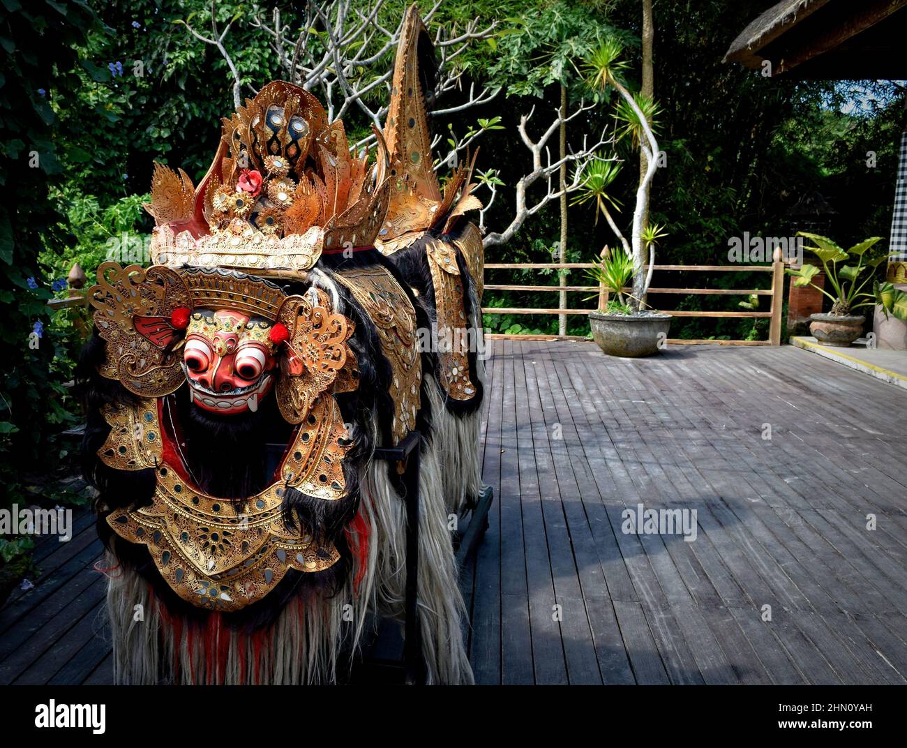 Beautiful shot of the streets of Bali in Indonesia Stock Photo - Alamy