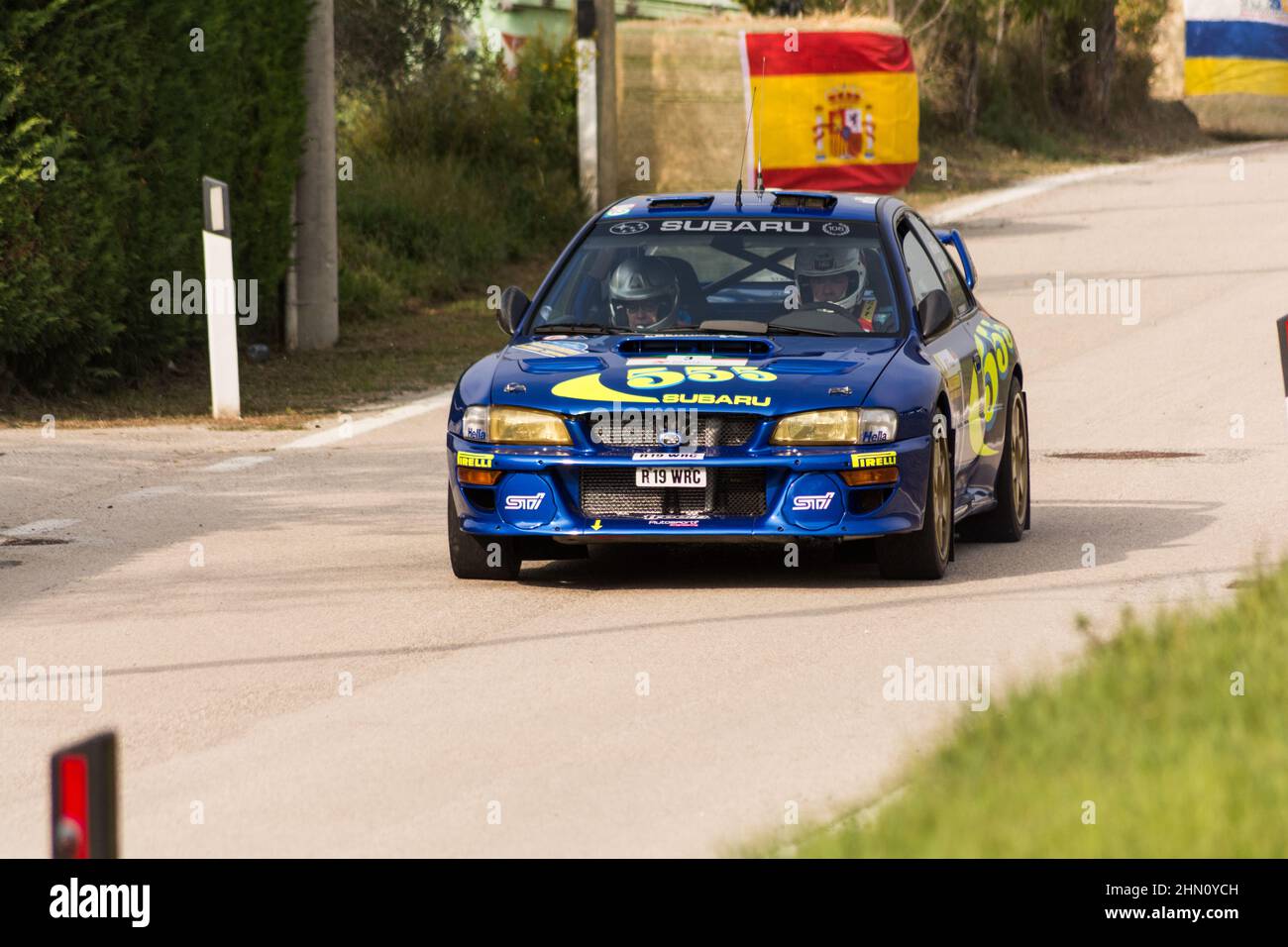 Colin McRae Subaru Impreza WRC old racing car rally THE LEGEND 2017 ...