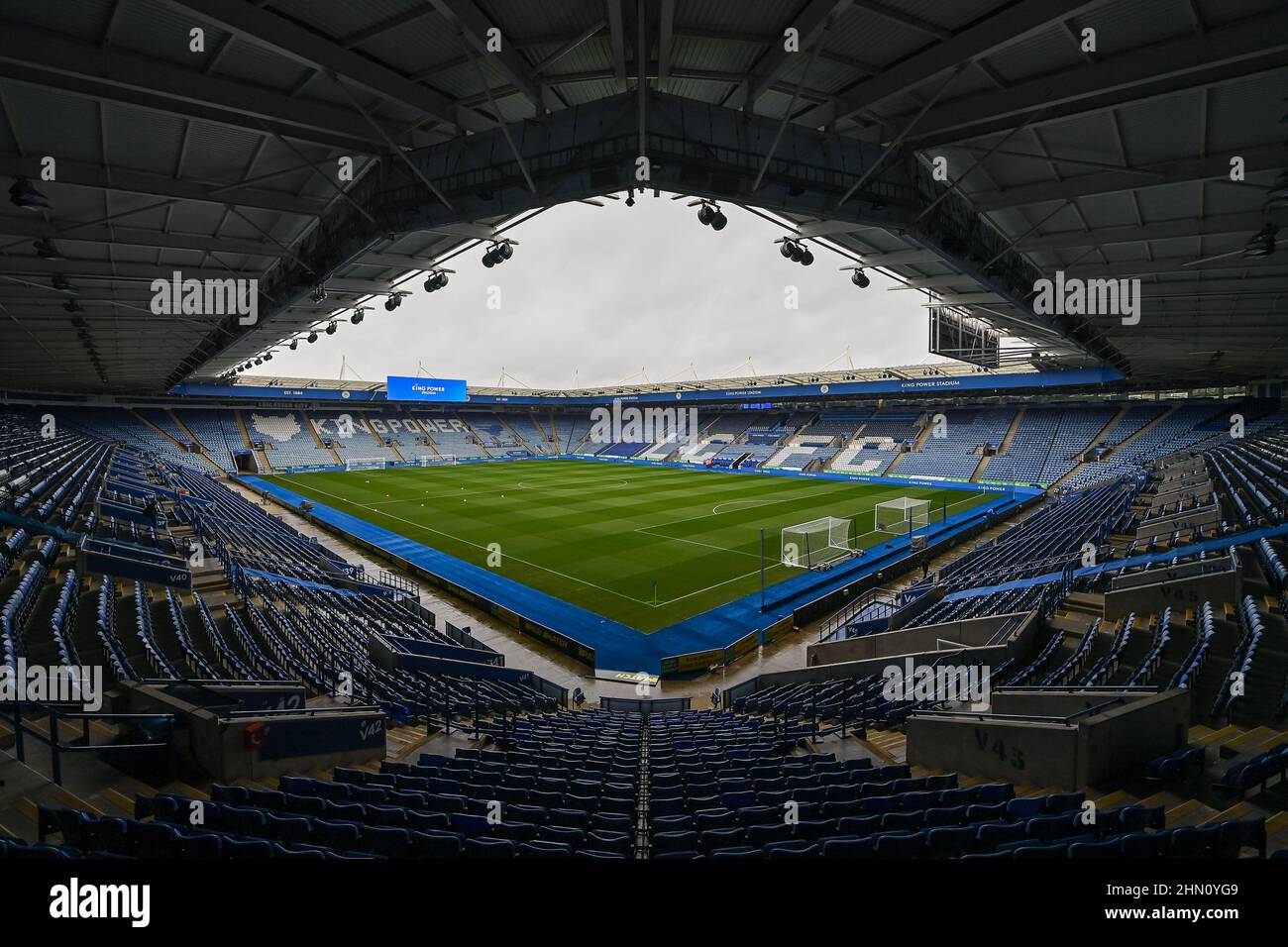 General view of The King Power Stadium, Home of Leicester City Stock ...