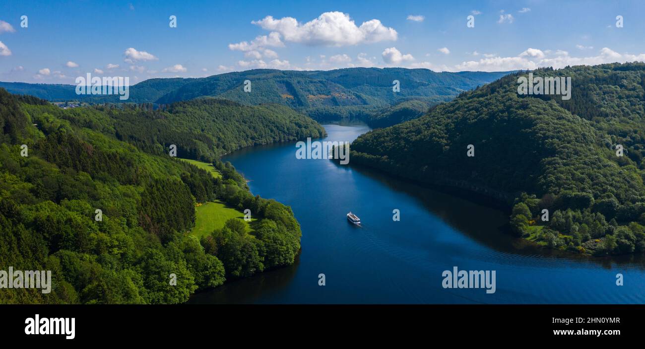 Lake Rursee, Eifel Germany Stock Photo - Alamy