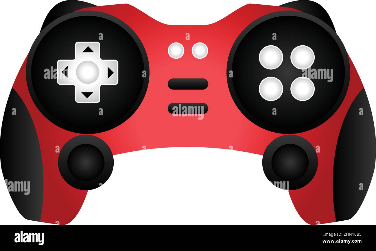 Red joystick icon cartoon vector. Game control Stock Vector Image & Art ...