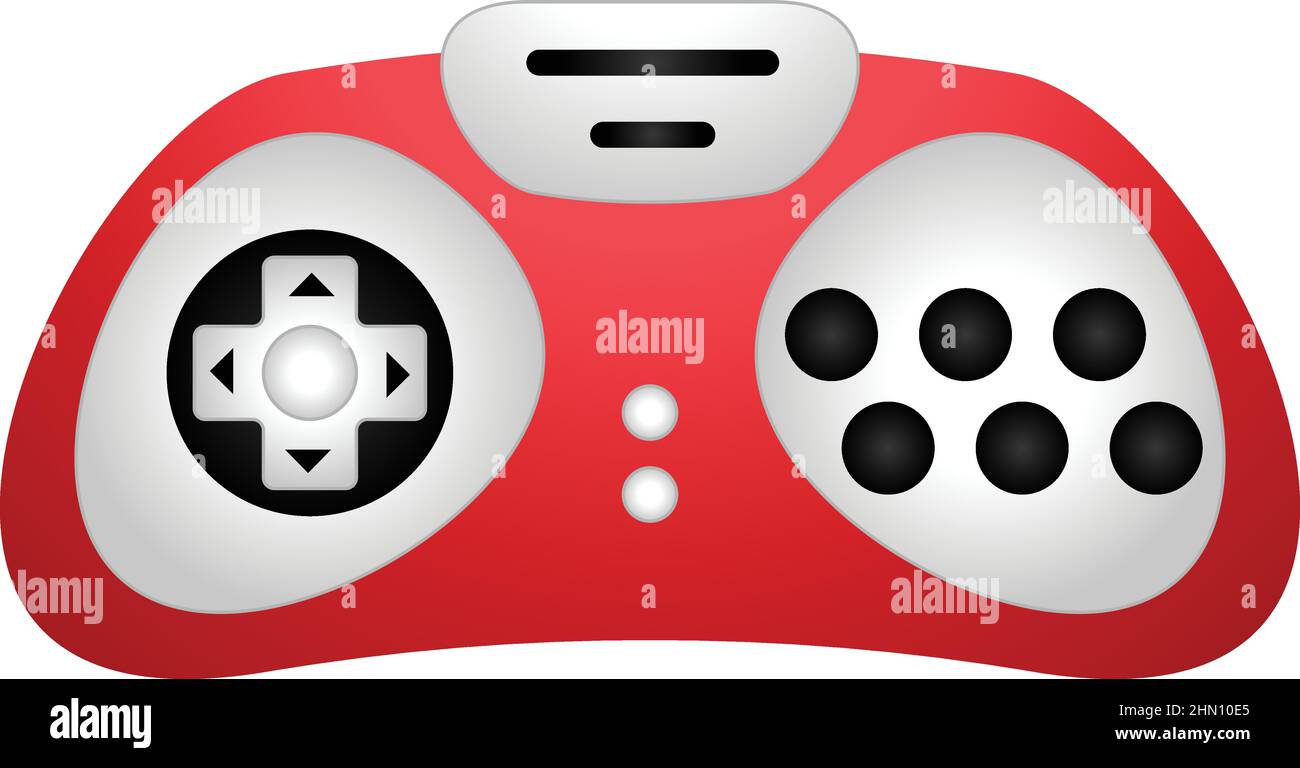 Video console joystick icon cartoon vector. Game control Stock Vector ...
