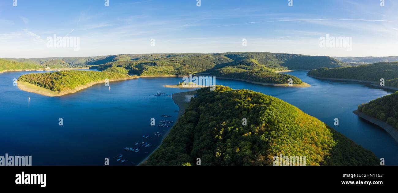 Lake Rursee, Eifel Germany Stock Photo - Alamy