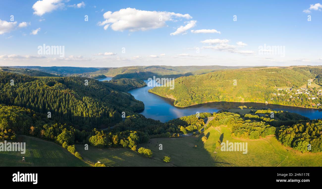 Lake Rursee, Eifel Germany Stock Photo - Alamy