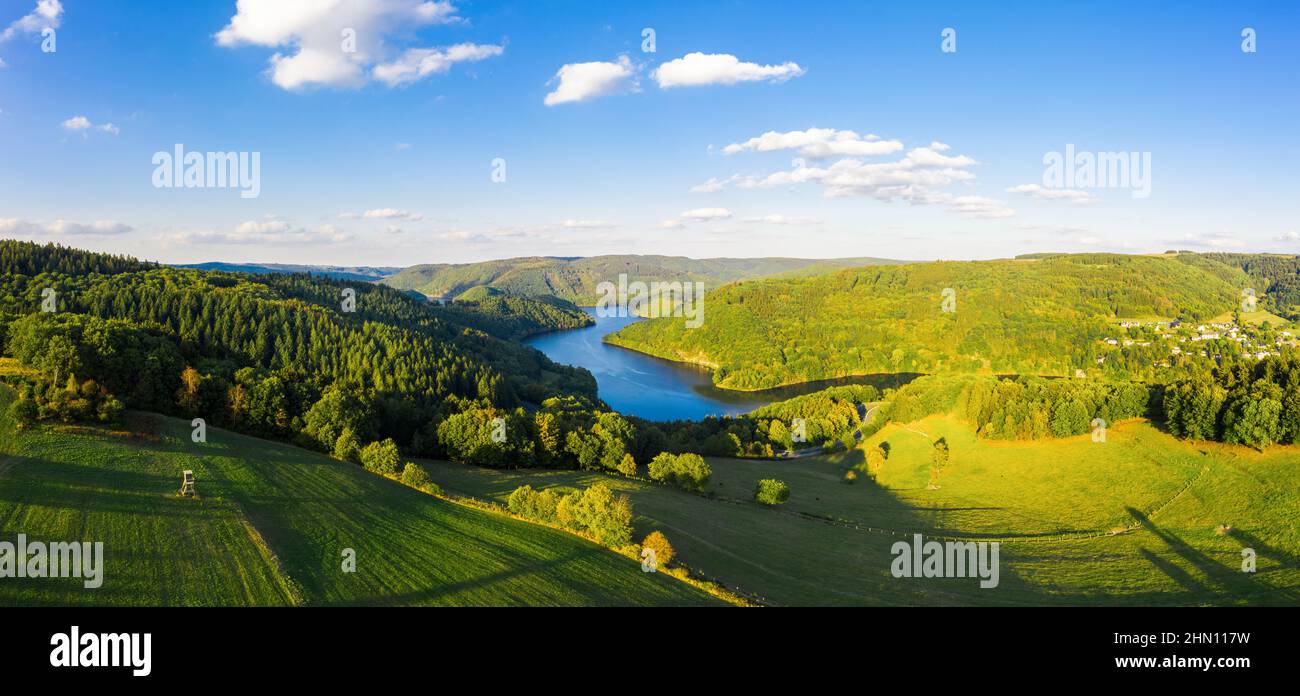 Lake Rursee, Eifel Germany Stock Photo - Alamy