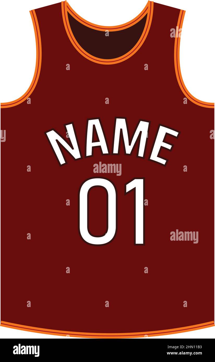 Cartoon Basketball Jersey