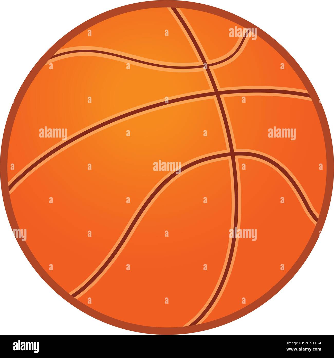 Basketball ball icon cartoon vector. Sport element Stock Vector Image ...