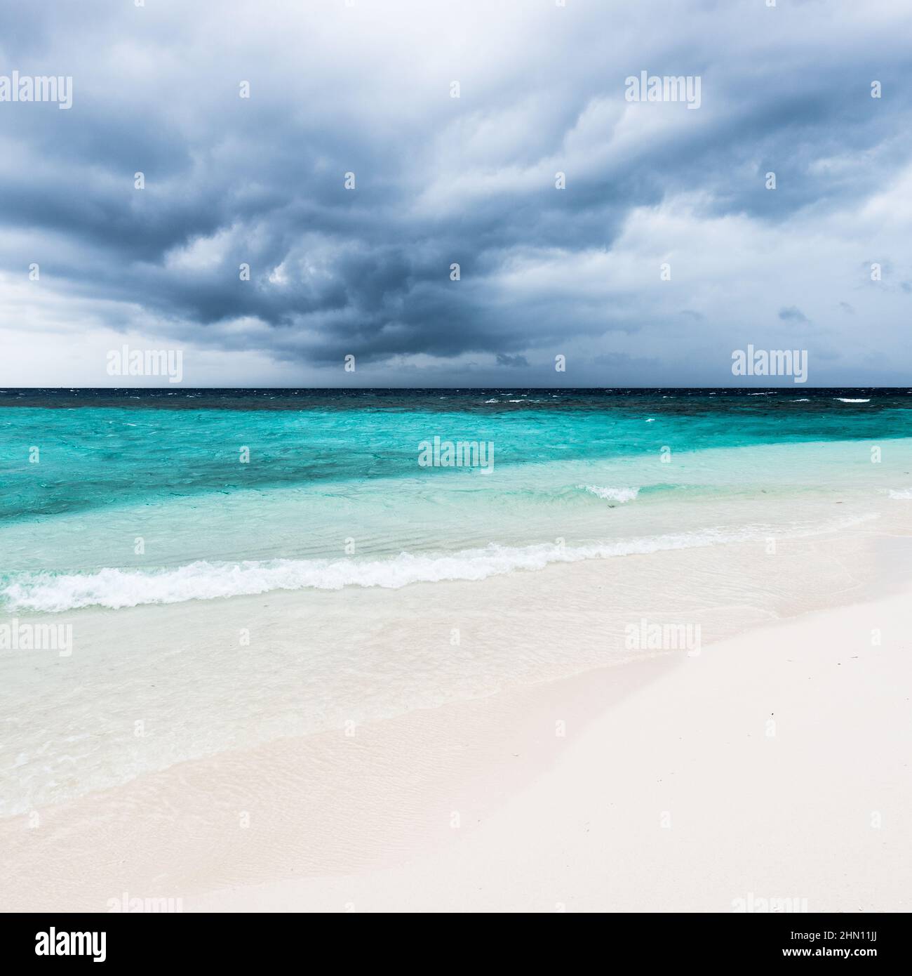 Storm clouds over the ocean. Tropics. Maldives Stock Photo - Alamy