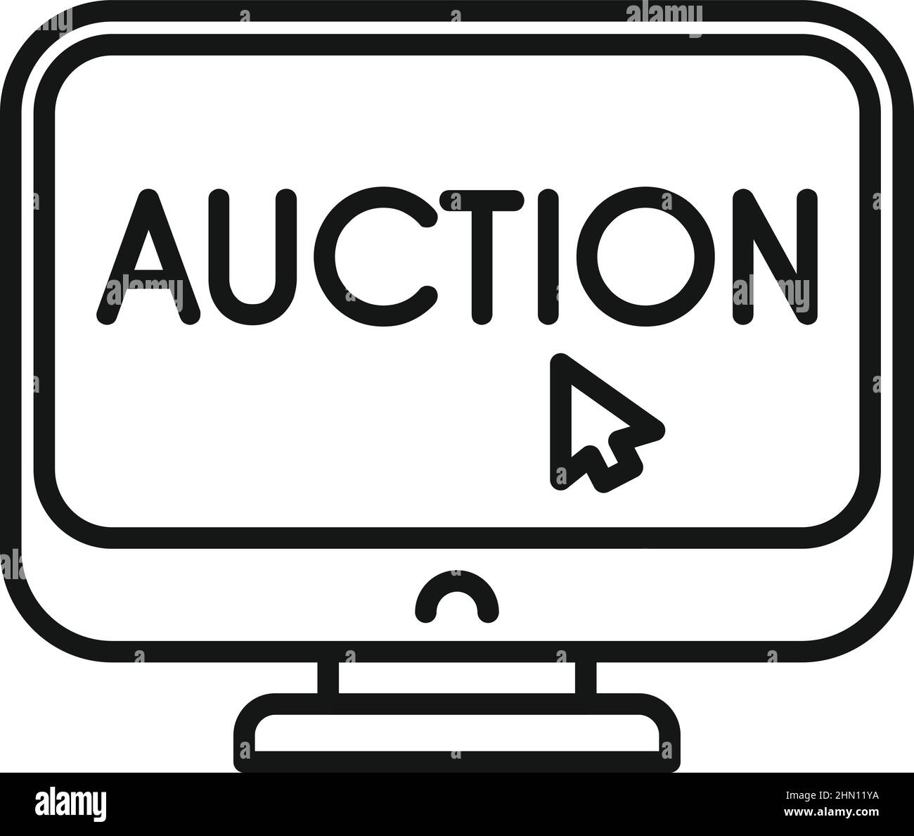 Online Auction Icon