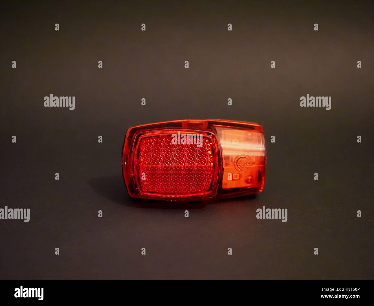 flashing red strobe light signalling alarm and emergency Stock Photo ...