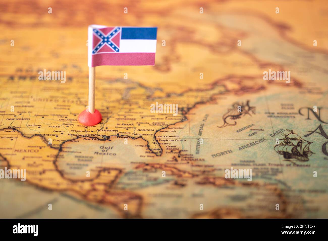 Standard map central america hi-res stock photography and images - Alamy