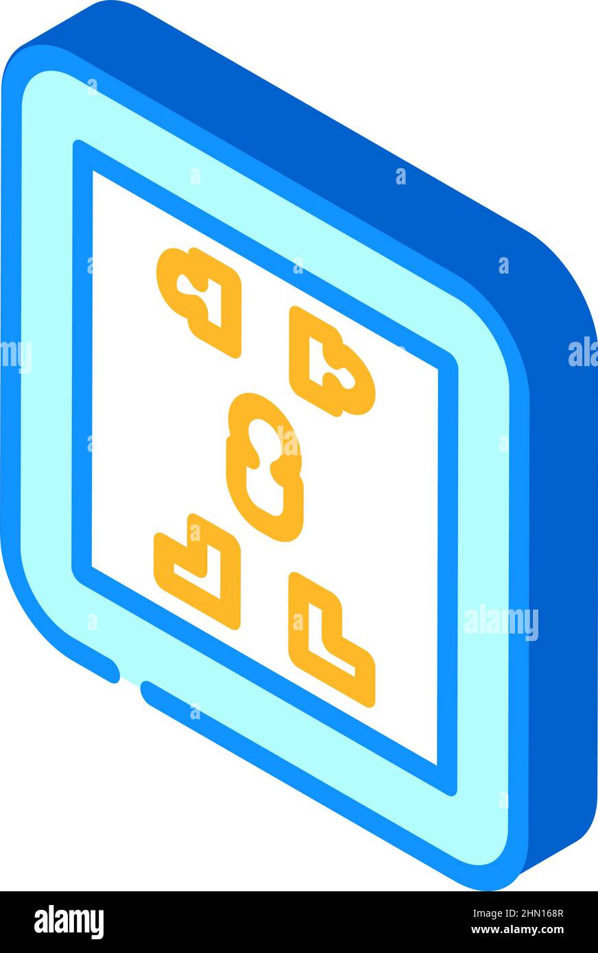 universal socket power isometric icon vector illustration Stock Vector ...