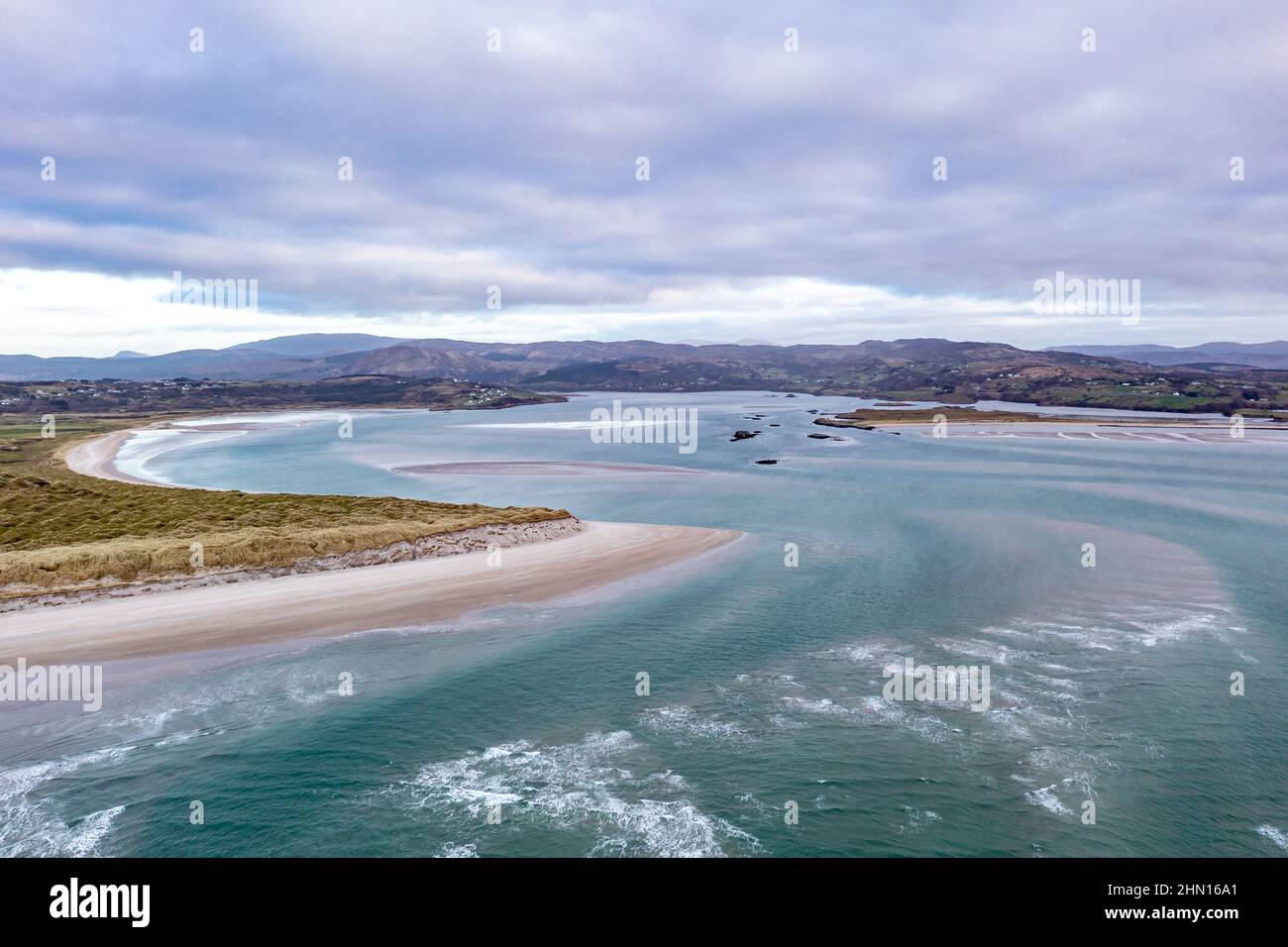 Grianan of Aileach ring fort, Donegal - Ireland Stock Photo - Alamy