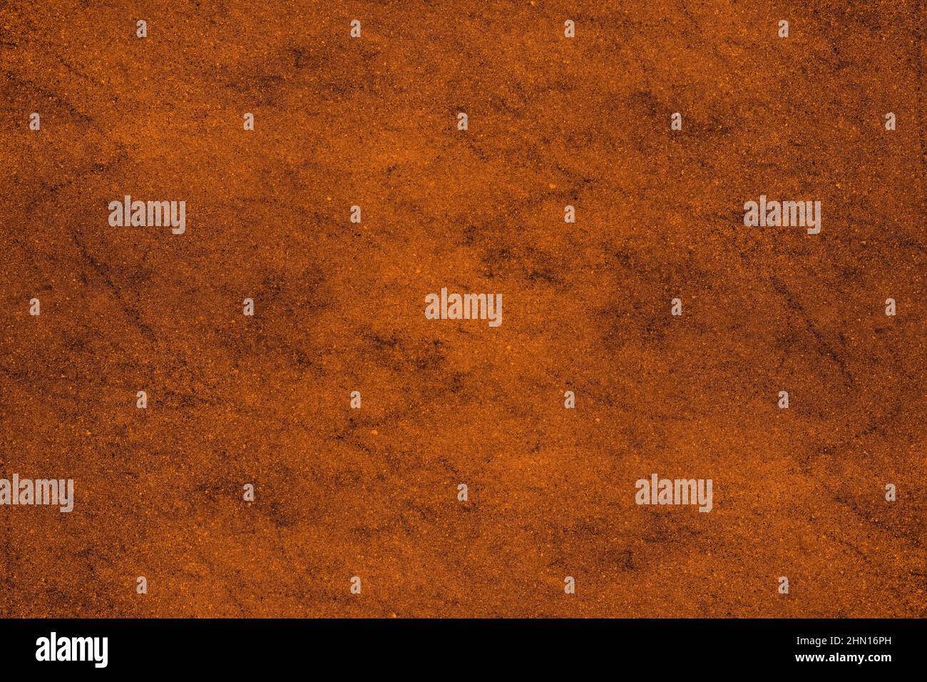 Saturated orange color old cement plaster wall with spots and grunge ...