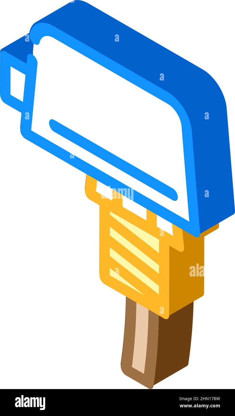 liquid flow switch isometric icon vector illustration Stock Vector ...