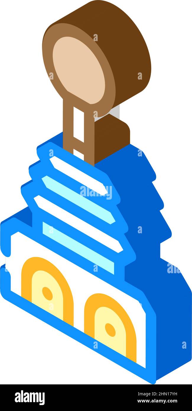 joystick switches isometric icon vector illustration Stock Vector Image ...