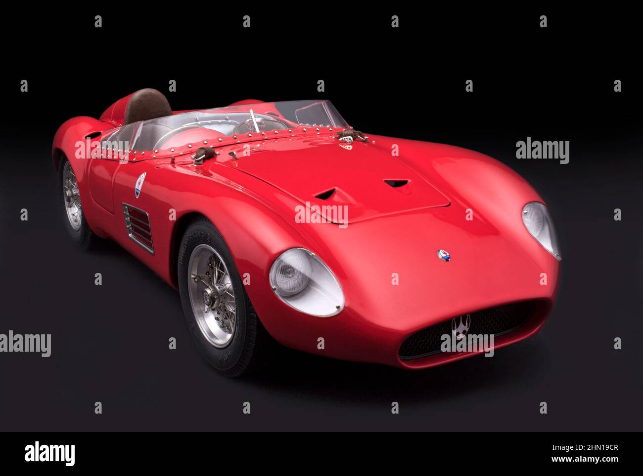 Die-cast model car by CMC of Maserati 300S (1957) in the scale of 1/18 ...