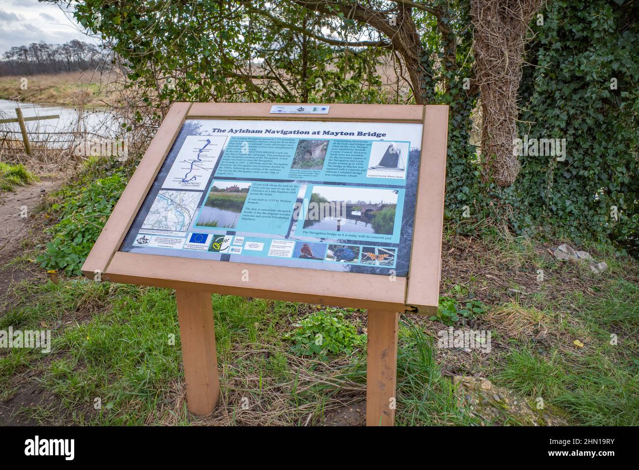 Coltishall, Norfolk, UK – February 2022. Tourist and visitor ...