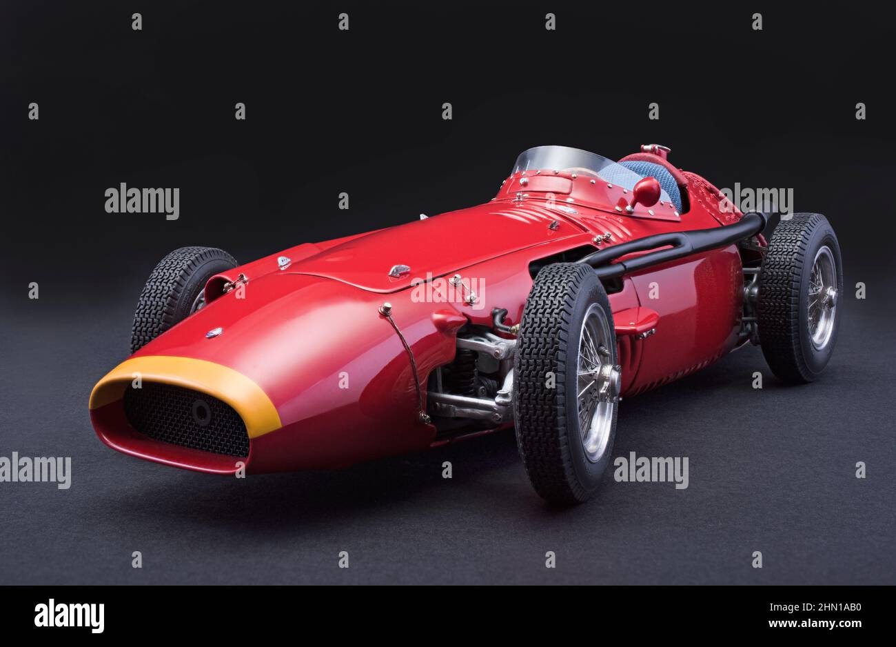 Die-cast model car by CMC of Maserati 250F Grand Prix 1954 Stock Photo ...