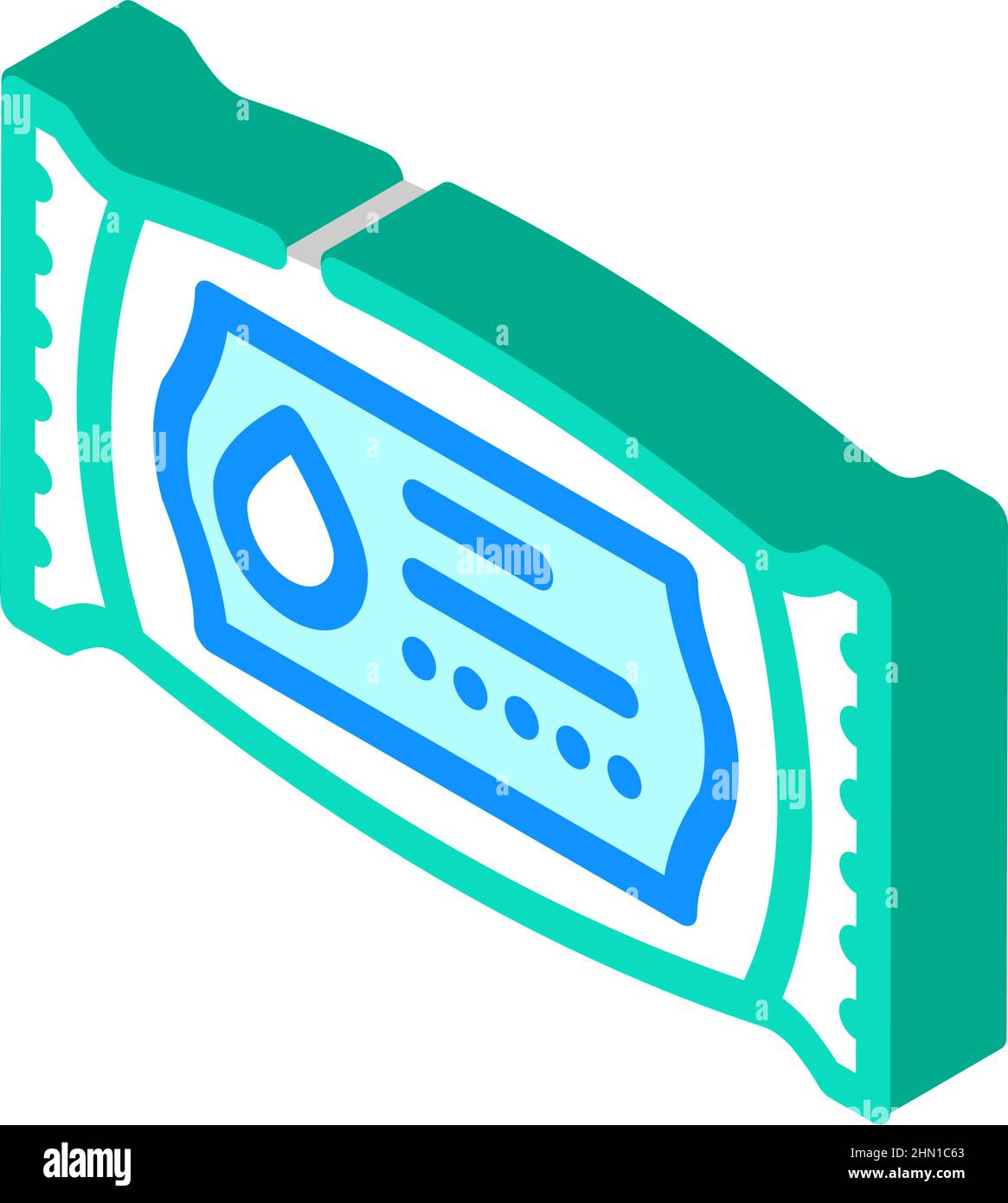wet wipes isometric icon vector illustration Stock Vector Image & Art ...
