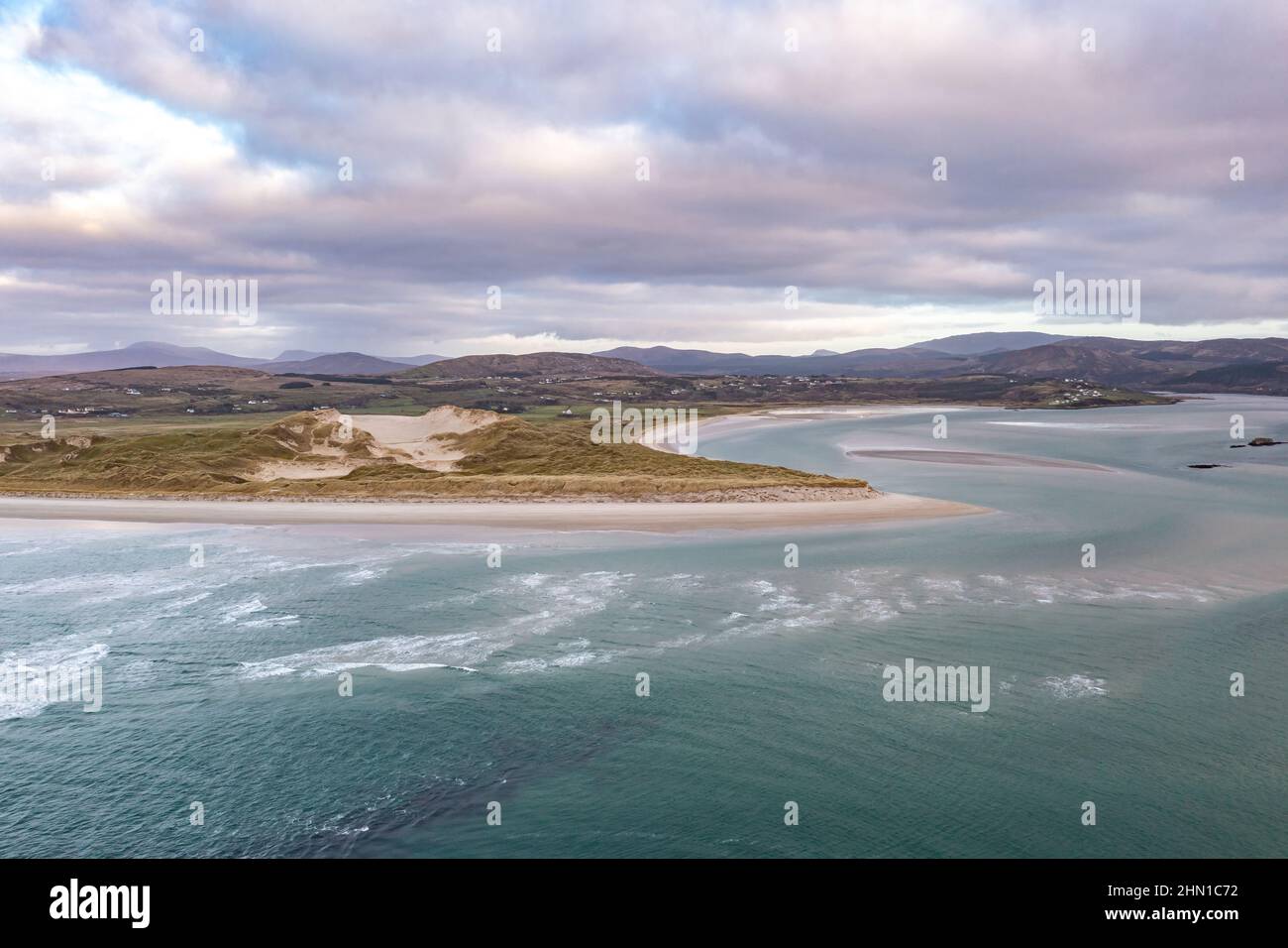 Grianan of Aileach ring fort, Donegal - Ireland Stock Photo - Alamy