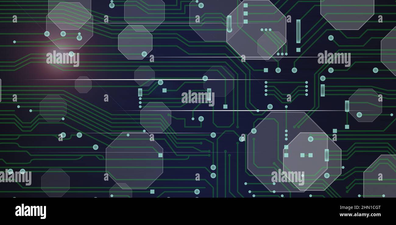 Illustration of a digital technology concept Stock Photo - Alamy