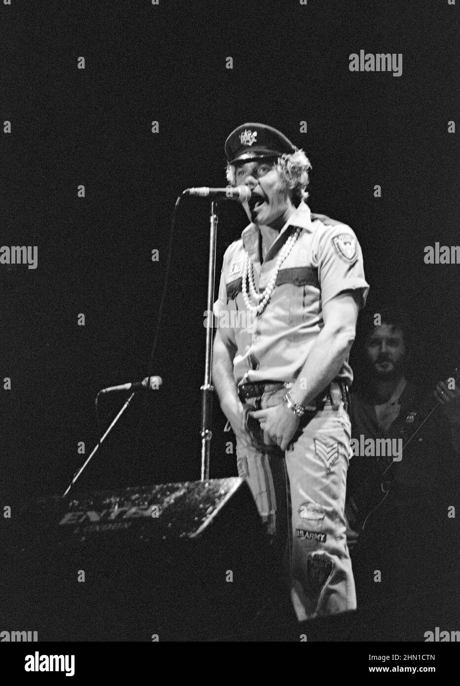 English comedian, actor, musician and broadcaster Tony Capstick ...