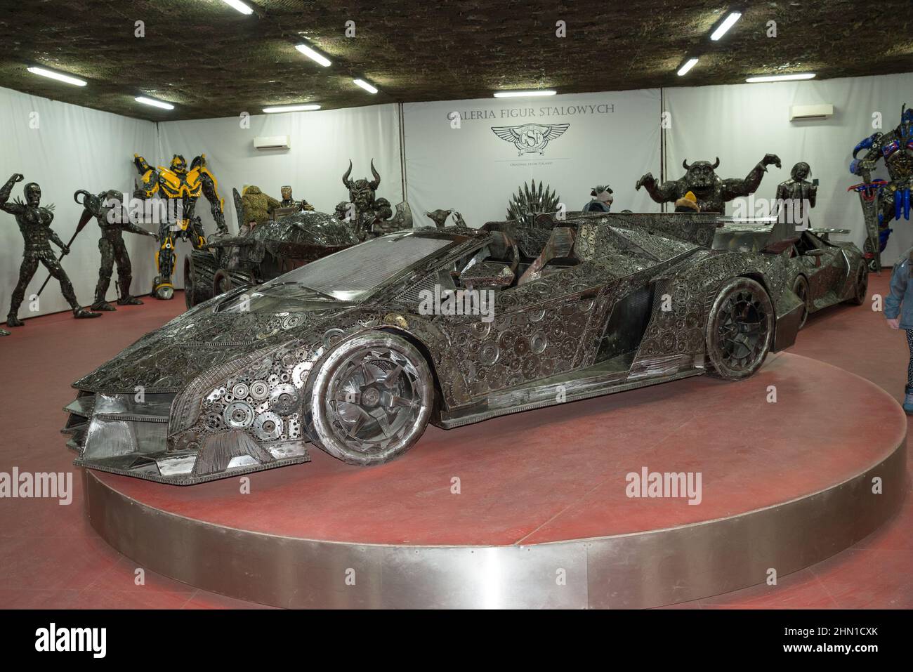 Gallery of Steel Figures Stock Photo - Alamy