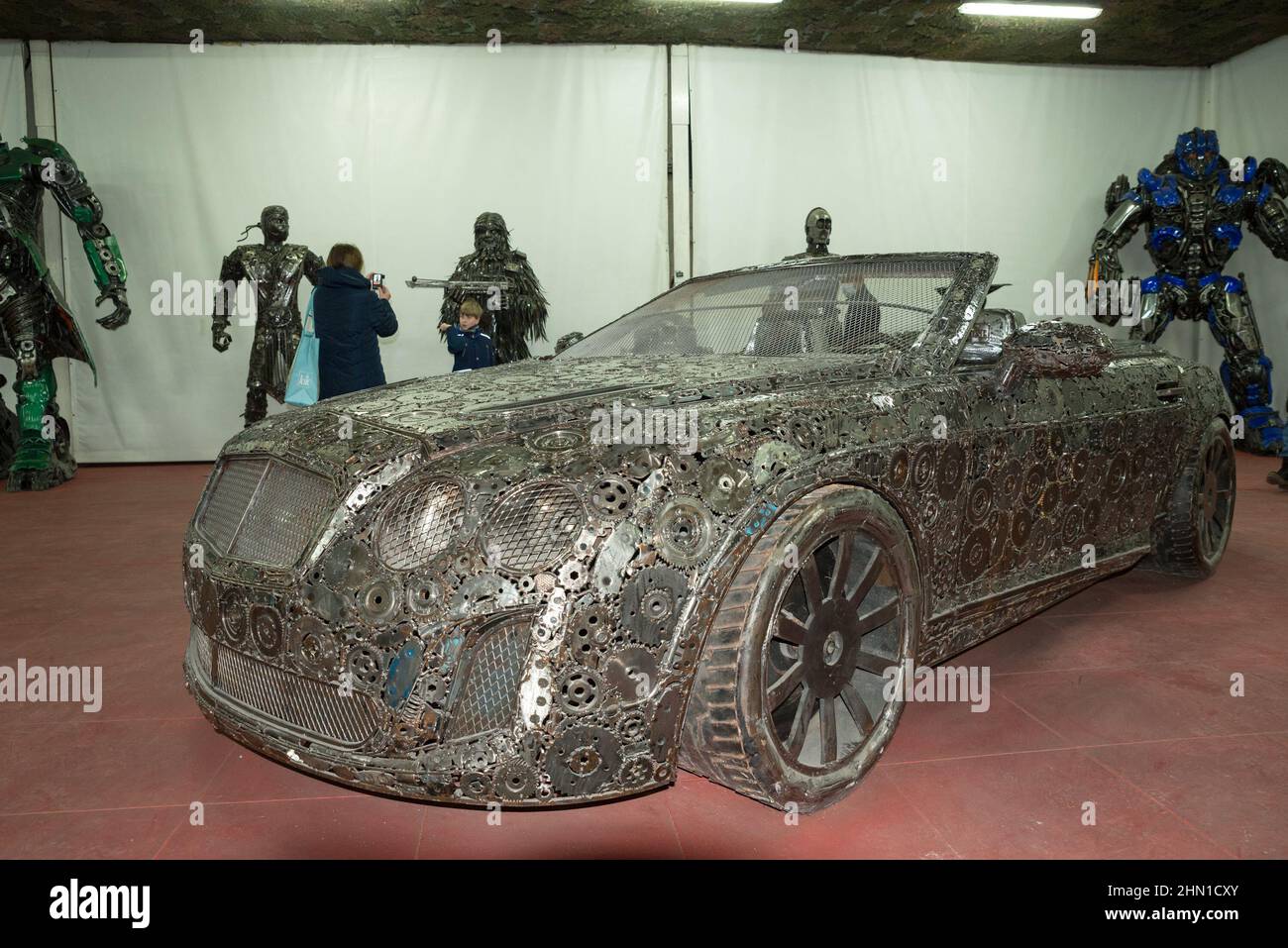 Gallery of Steel Figures Stock Photo - Alamy